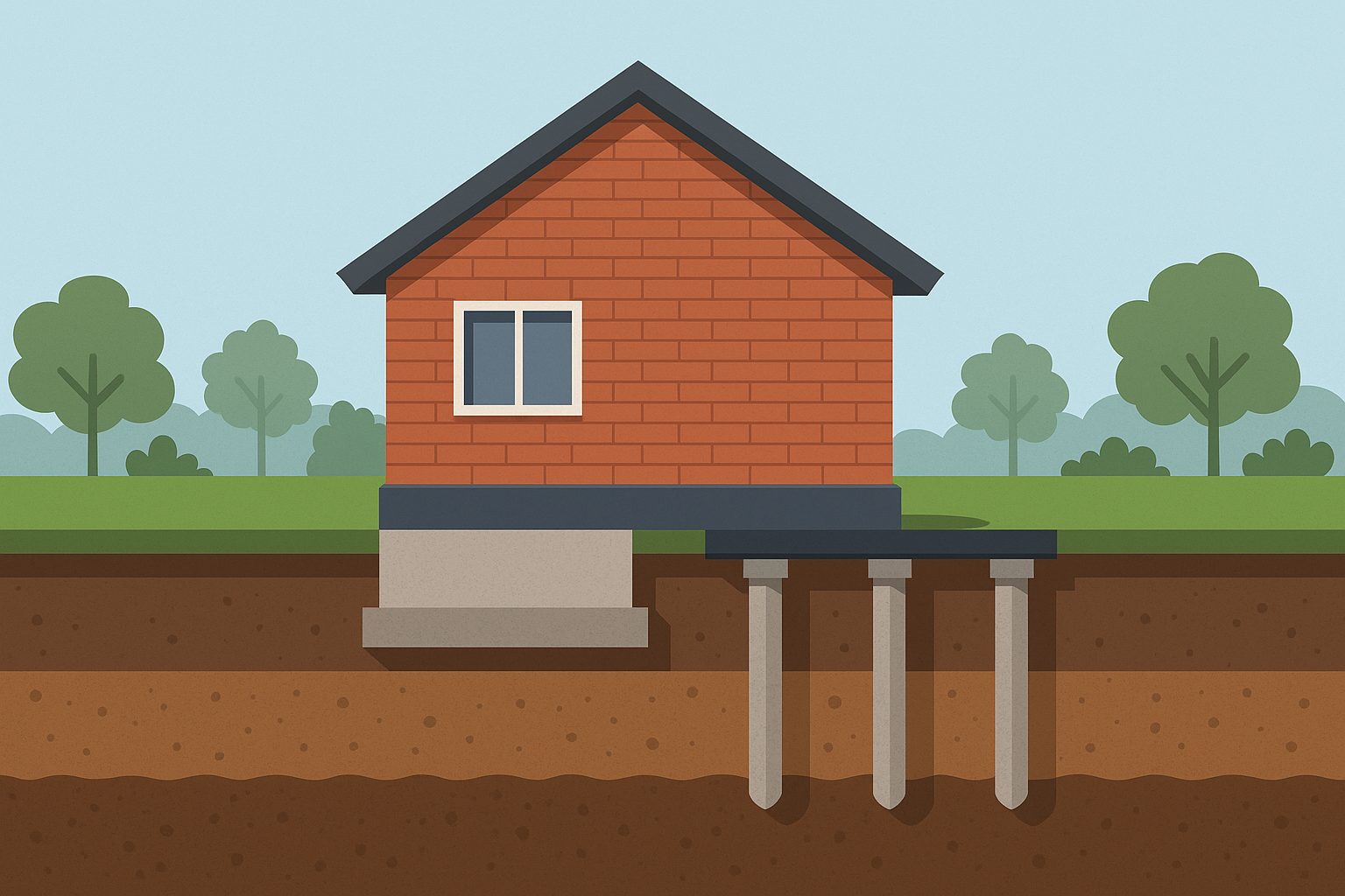 Verschillende soorten funderingen uitgelegd - Duurzaam Funderingsherstel